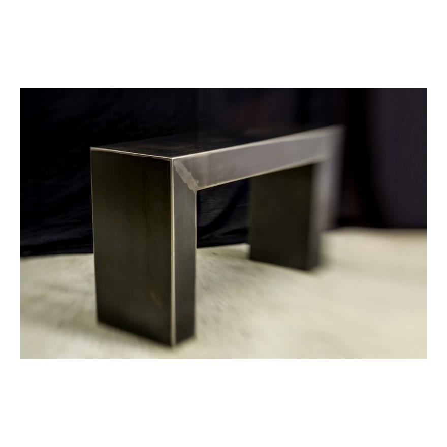 Console LOFT en métal sur-mesure