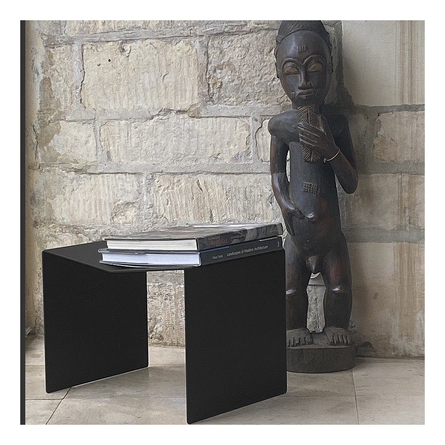 Tabouret en métal Maasai - design moderne |BY Terre et Métal